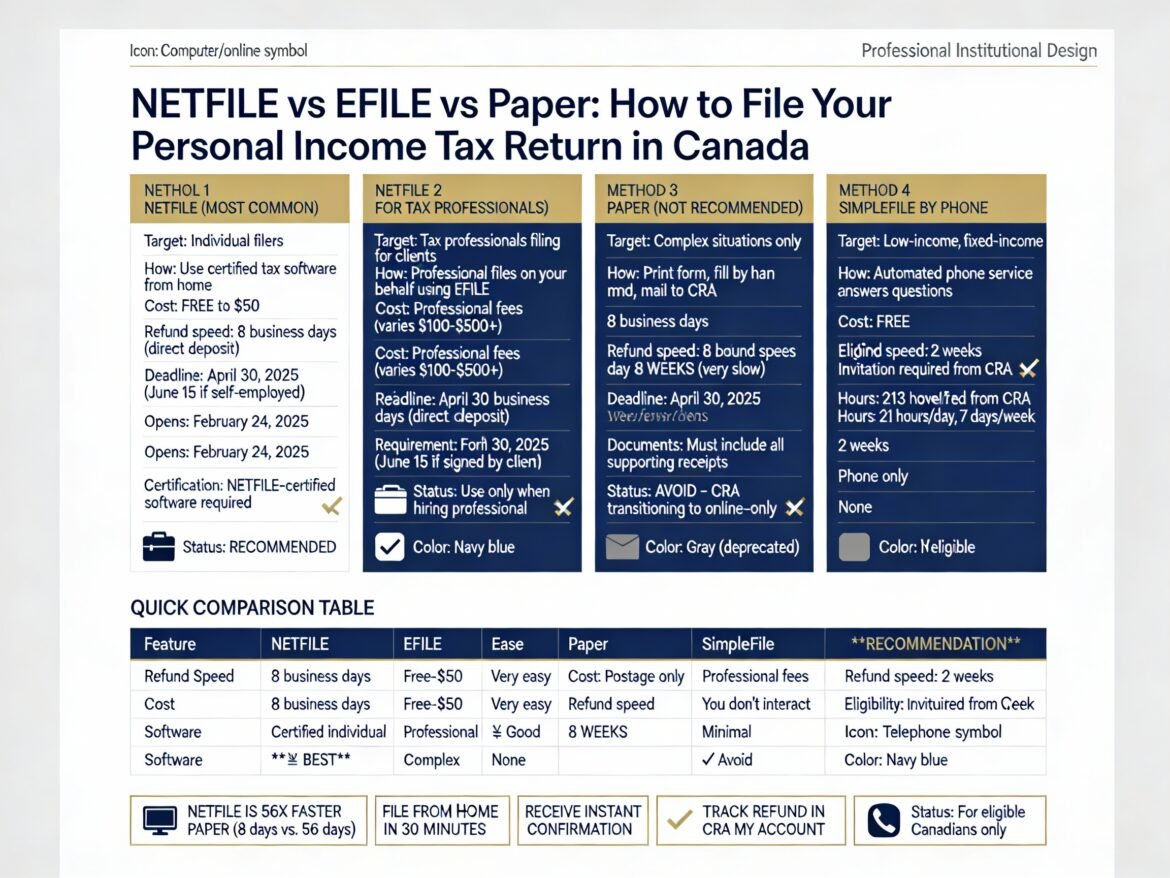 How to File Your Personal Income Tax Return Online in Canada - BOMCAS ...