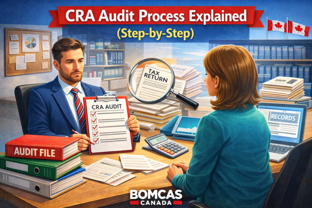 CRA Audit Process Explained (Step-by-Step) - BOMCAS Canada